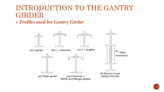 Gantry girder Analyse & design | PPTX