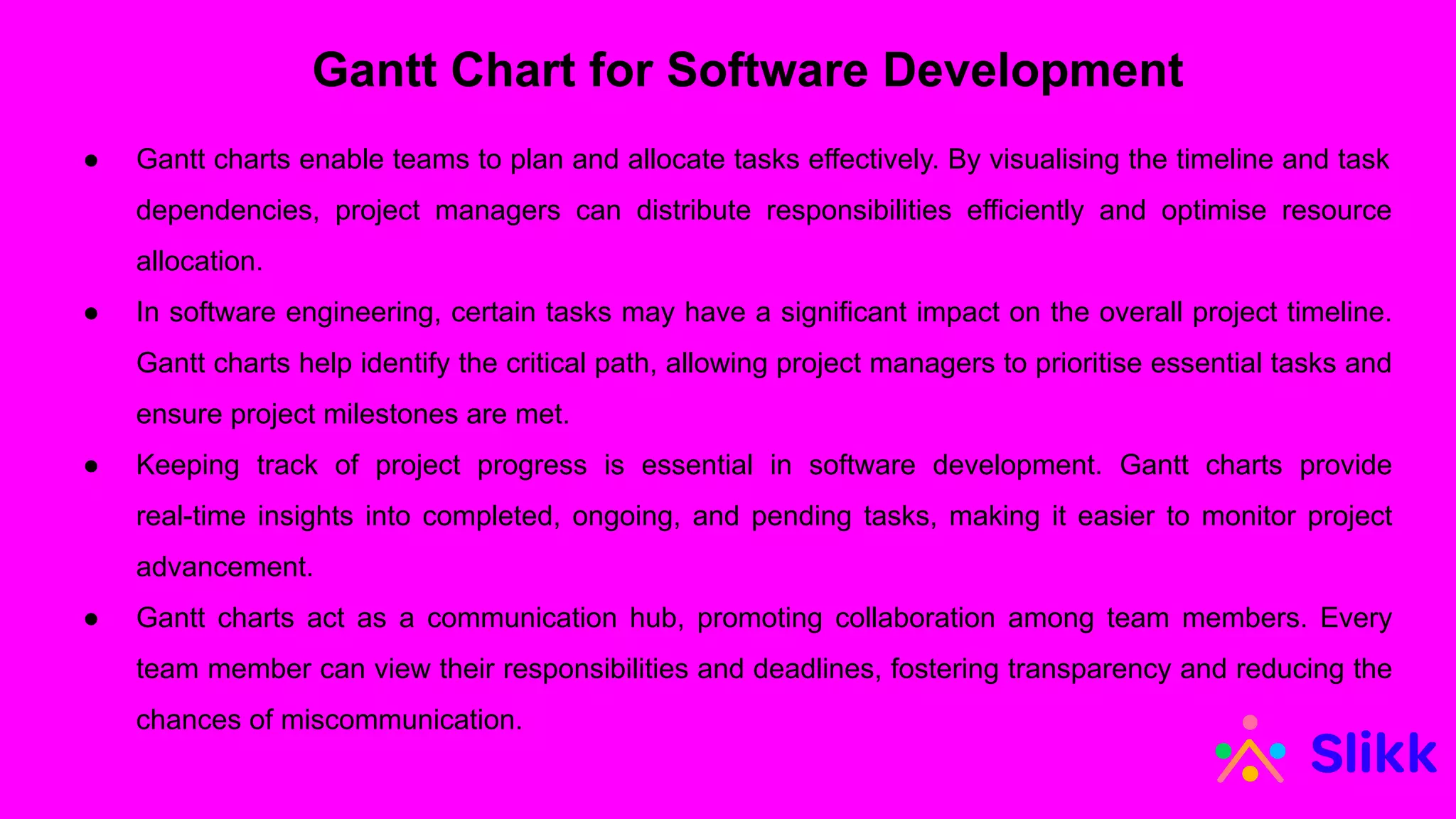 Gantt Chart for Software Development | PDF