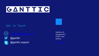 Ganttic: Resource Planning Software | PDF