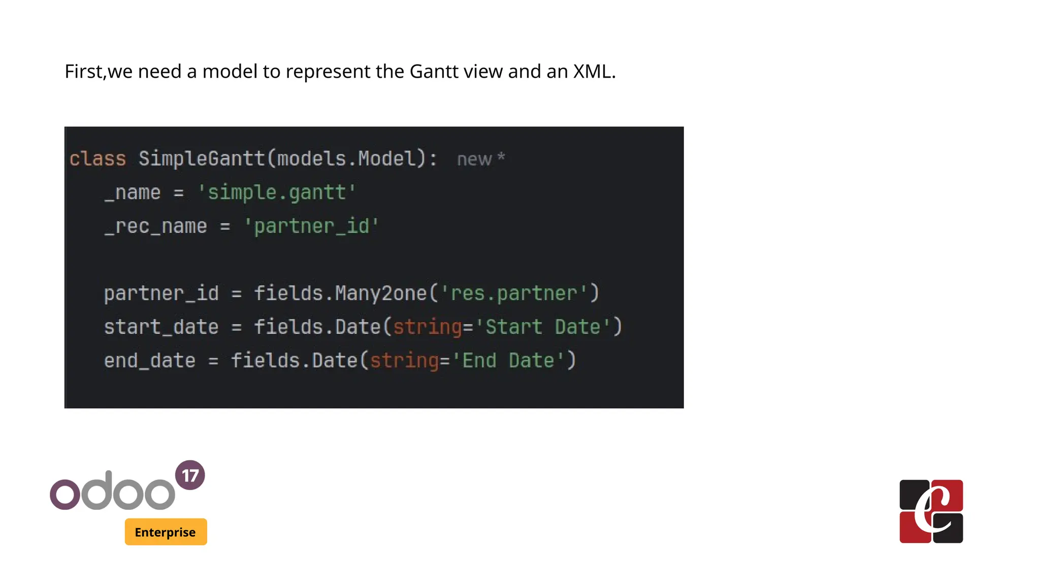 Gantt view in Odoo 17 - Odoo 17 Slides and Guides | PPTX