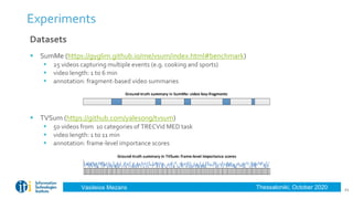 GAN-based video summarization | PPT
