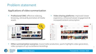 GAN-based video summarization | PDF