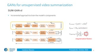 GAN-based video summarization | PDF