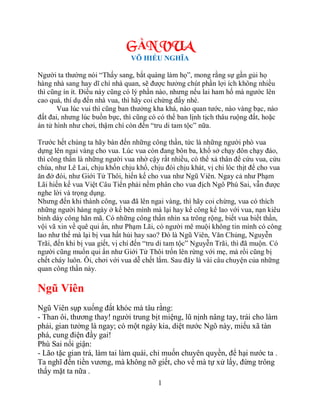 Gan vua | PDF