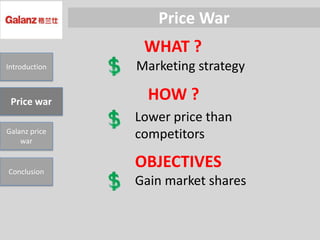 Galanz: The Godfather of Price Wars | PPTX