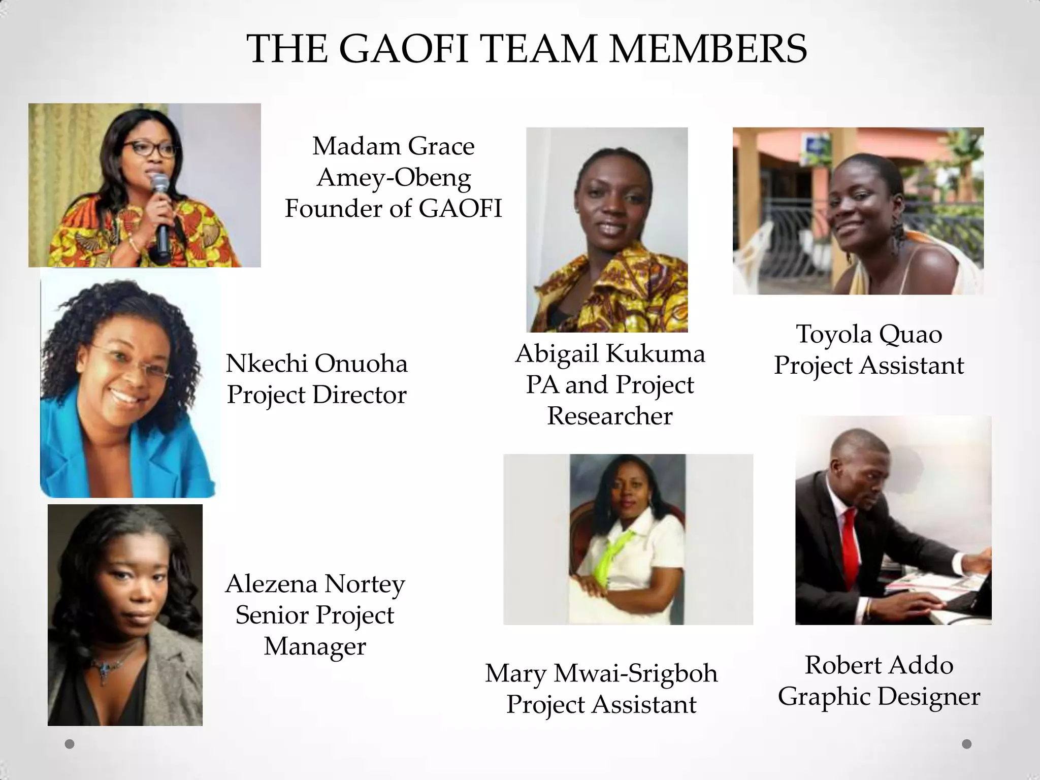 Gaofi and nwecc projects | PPT