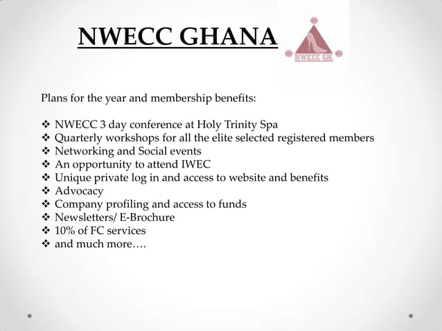 Gaofi and nwecc projects | PPT