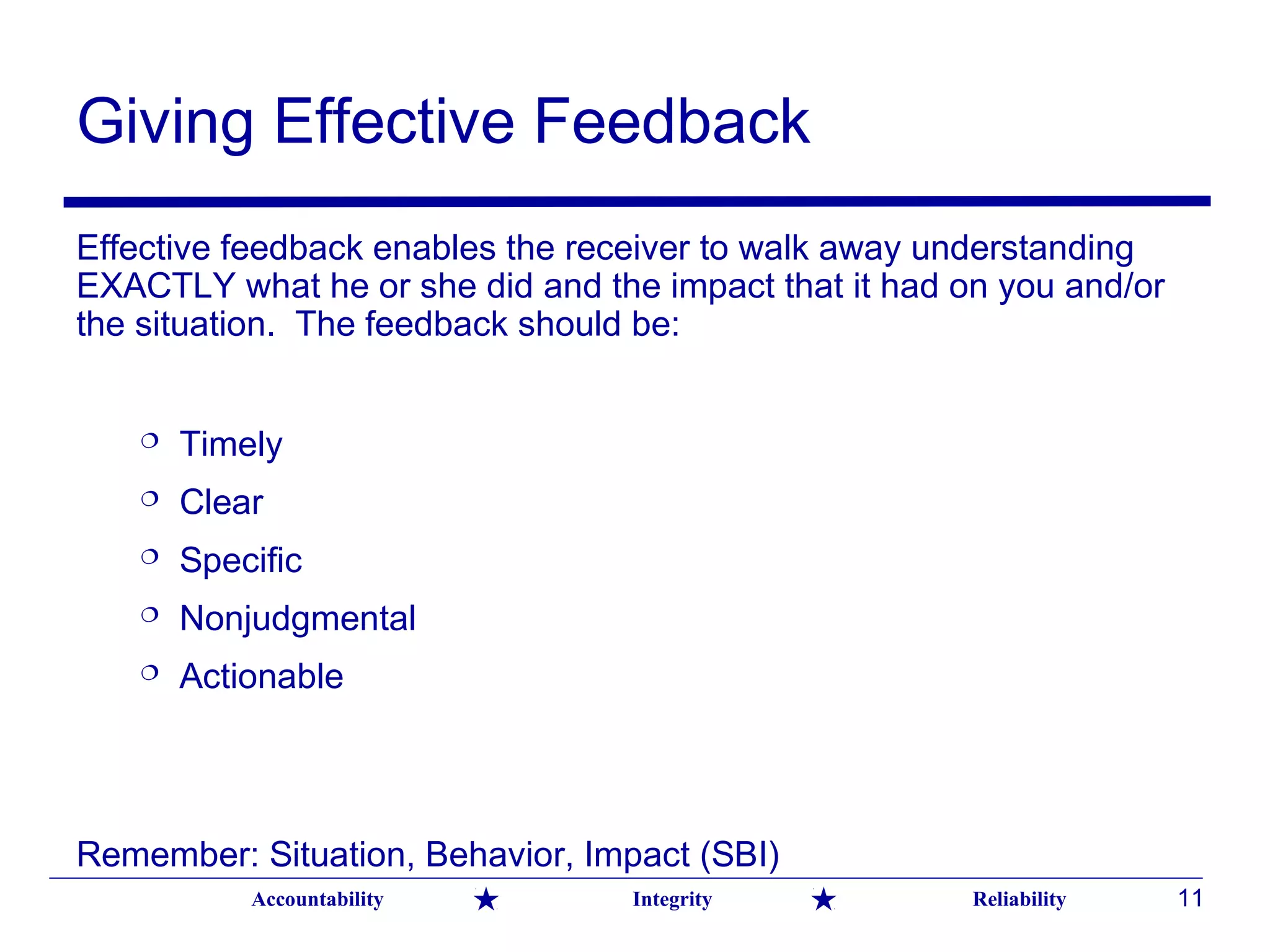 The Art of Giving and Receiving Feedback | PPT