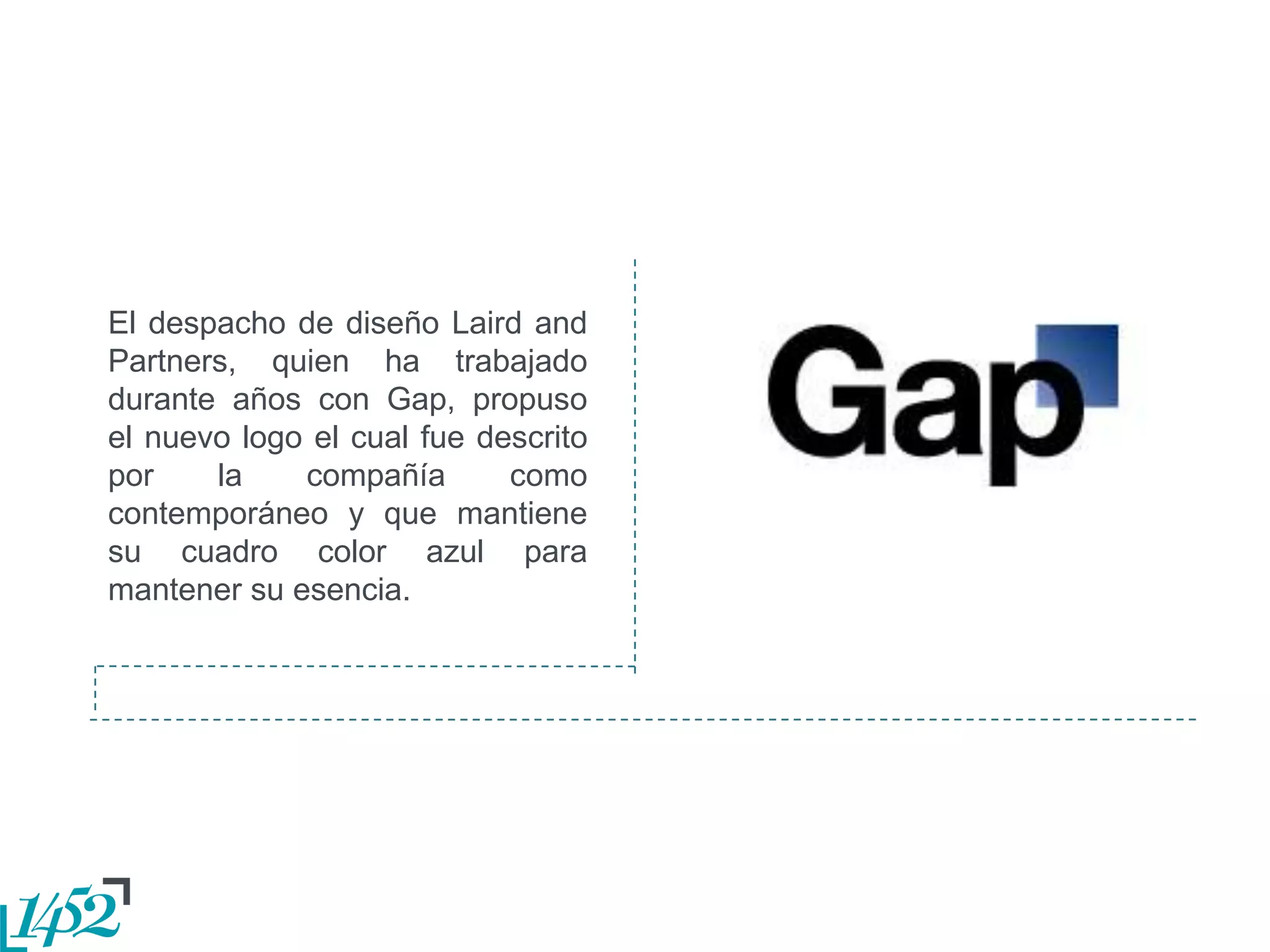 Gap y su cambio de logo | PPTX