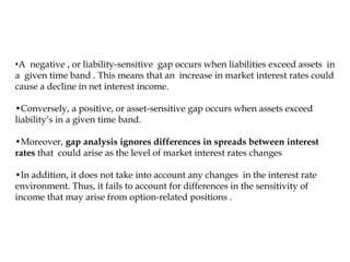 Gap analysis in banks | PPTX