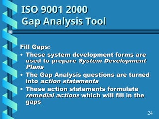 GapAnalysis in Manufacturing System Management | PPT