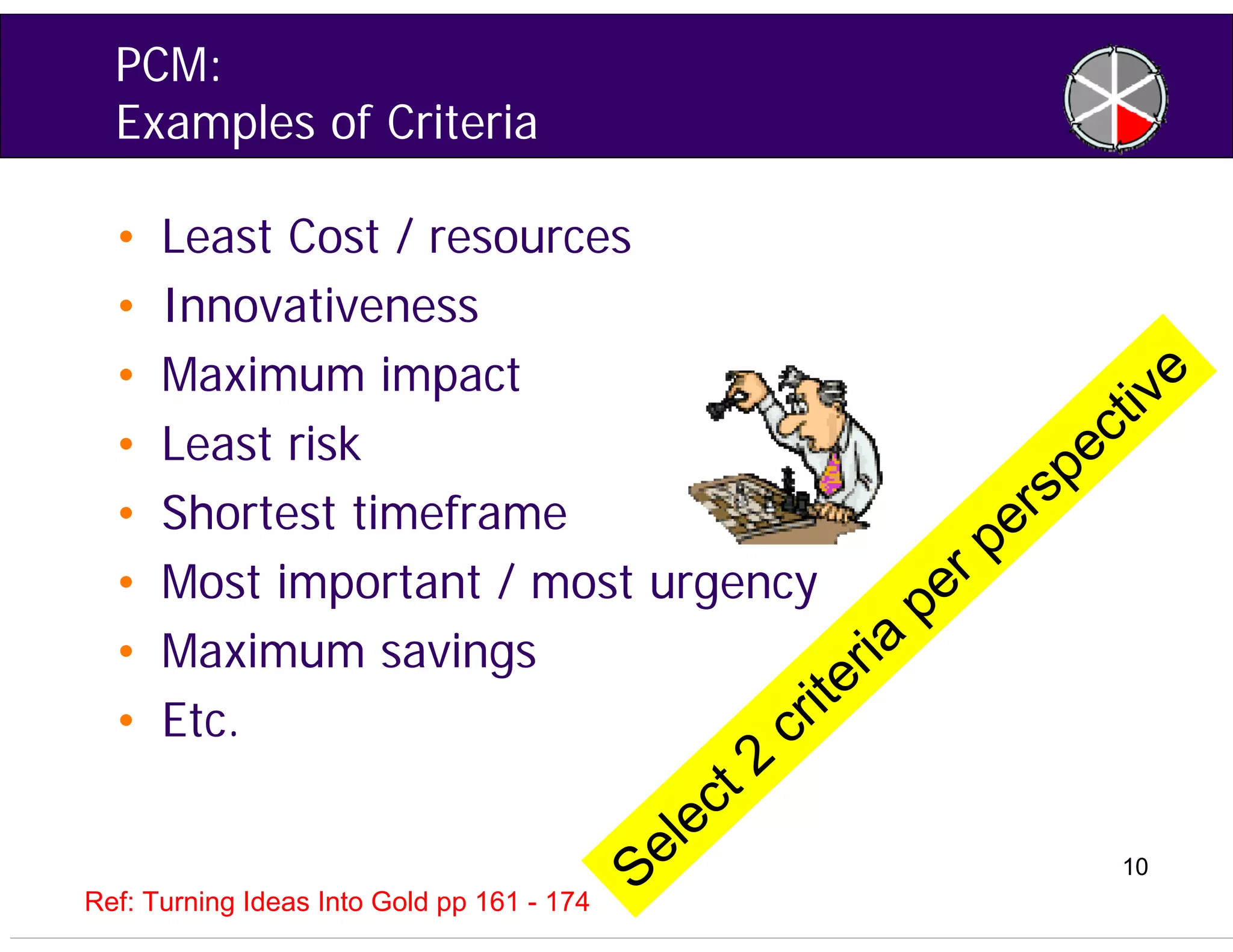 GAP Analysis, Decision Matrix & Affinity diagrams | PDF