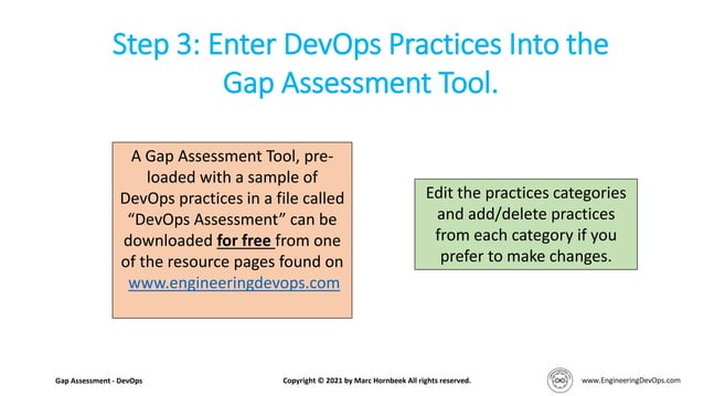 Gap Assessment for DevOps | PDF