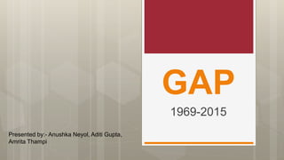 Gap case study | PPTX