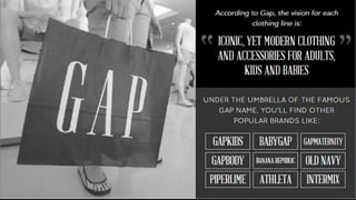 Gap case study | PPTX