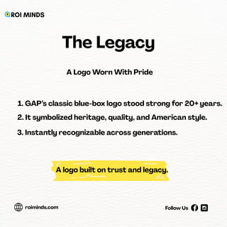 Case Study: The GAP Logo Story Explained | PDF