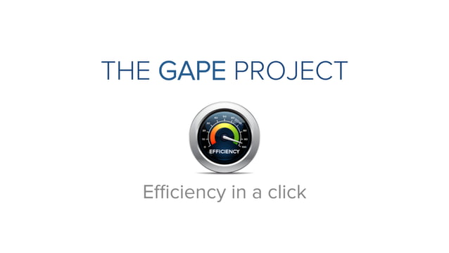GAPE - Efficiency in a Click | PDF