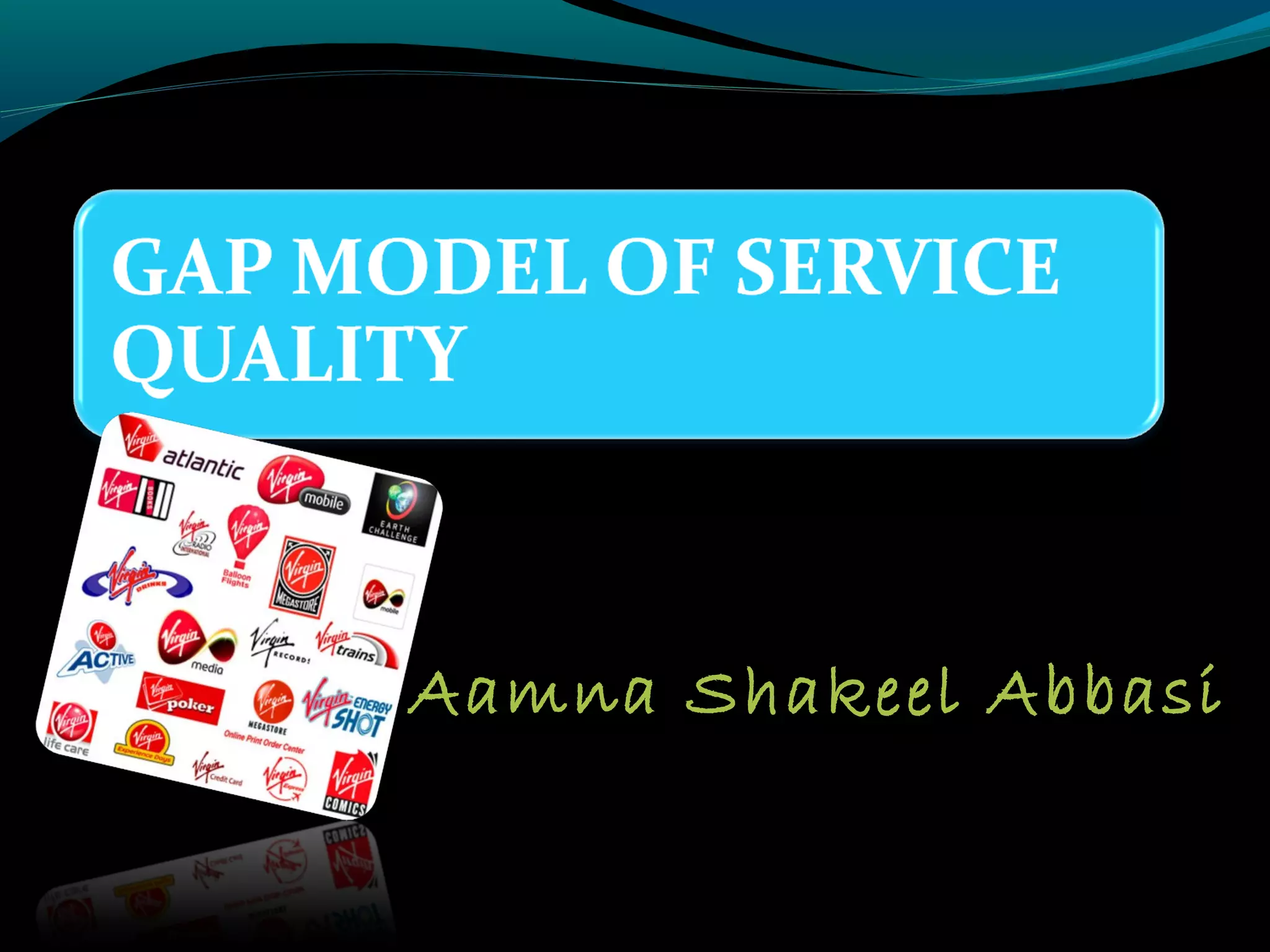 Gap model service quality | PPT