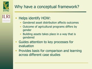 Gap project conceptual framework ap | PDF | Agriculture | Industries
