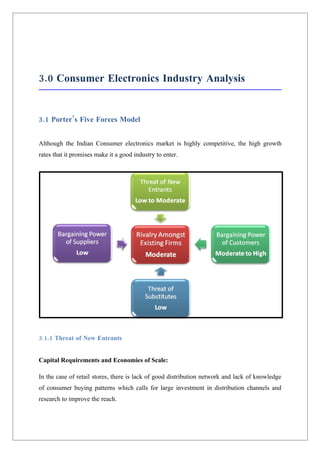 Consumer Electronics in India - An Analysis | DOC
