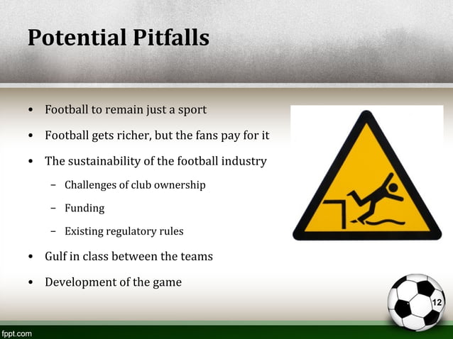 Research Project - Football Industry | PPT