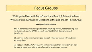 2012 - GAPSA Evaluation (Initial Analysis) | PPT