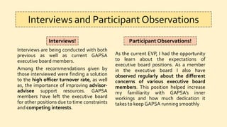 2012 - GAPSA Evaluation (Initial Analysis) | PPT