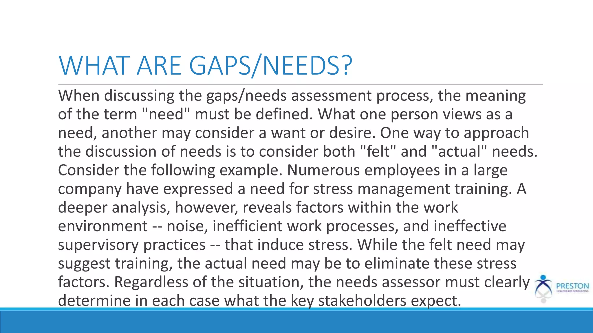 Gaps Assessment for Human Resources | PPTX