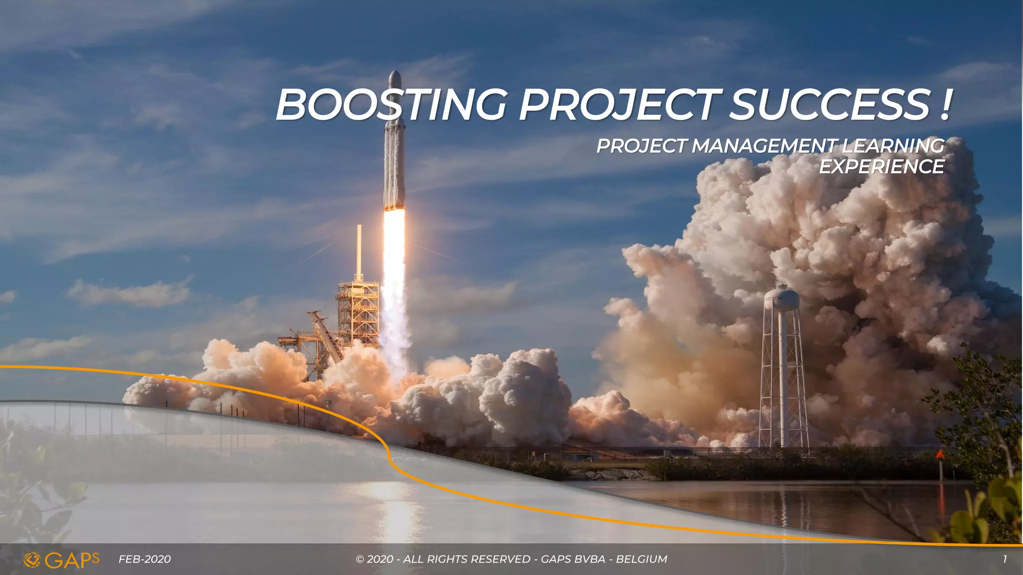 PROJECT MANAGEMENT TRAINING | Boosting Project Success | PPT