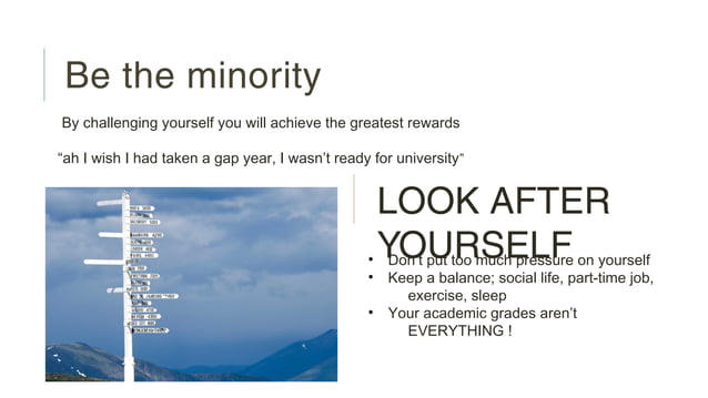 Gap year presentation | ODP