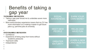 Gap year presentation | ODP