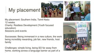 Gap year presentation | ODP