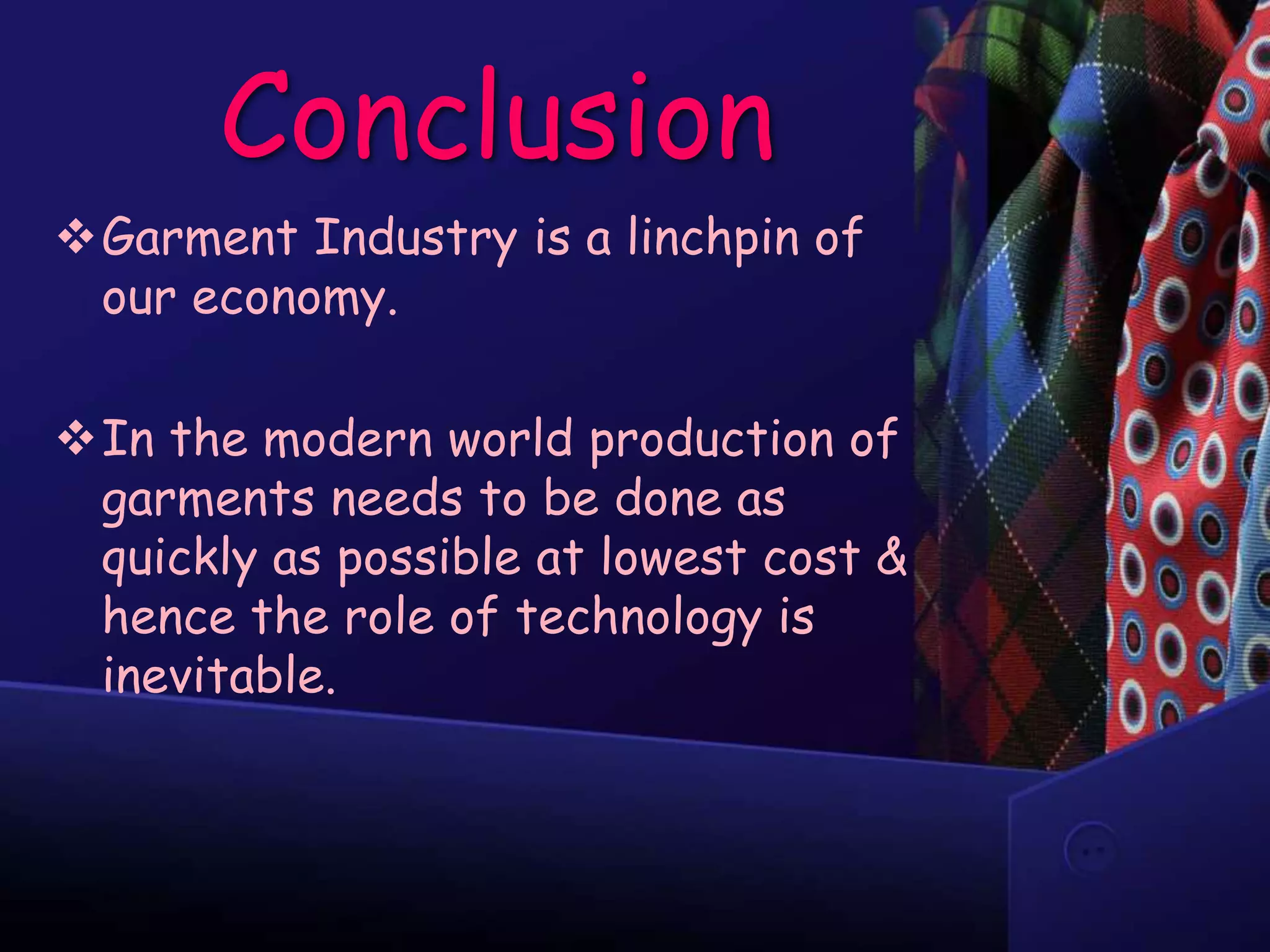 Garment Industry | PPTX