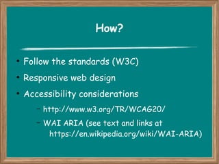 Garage48 accessibility talk 261114 | PPT