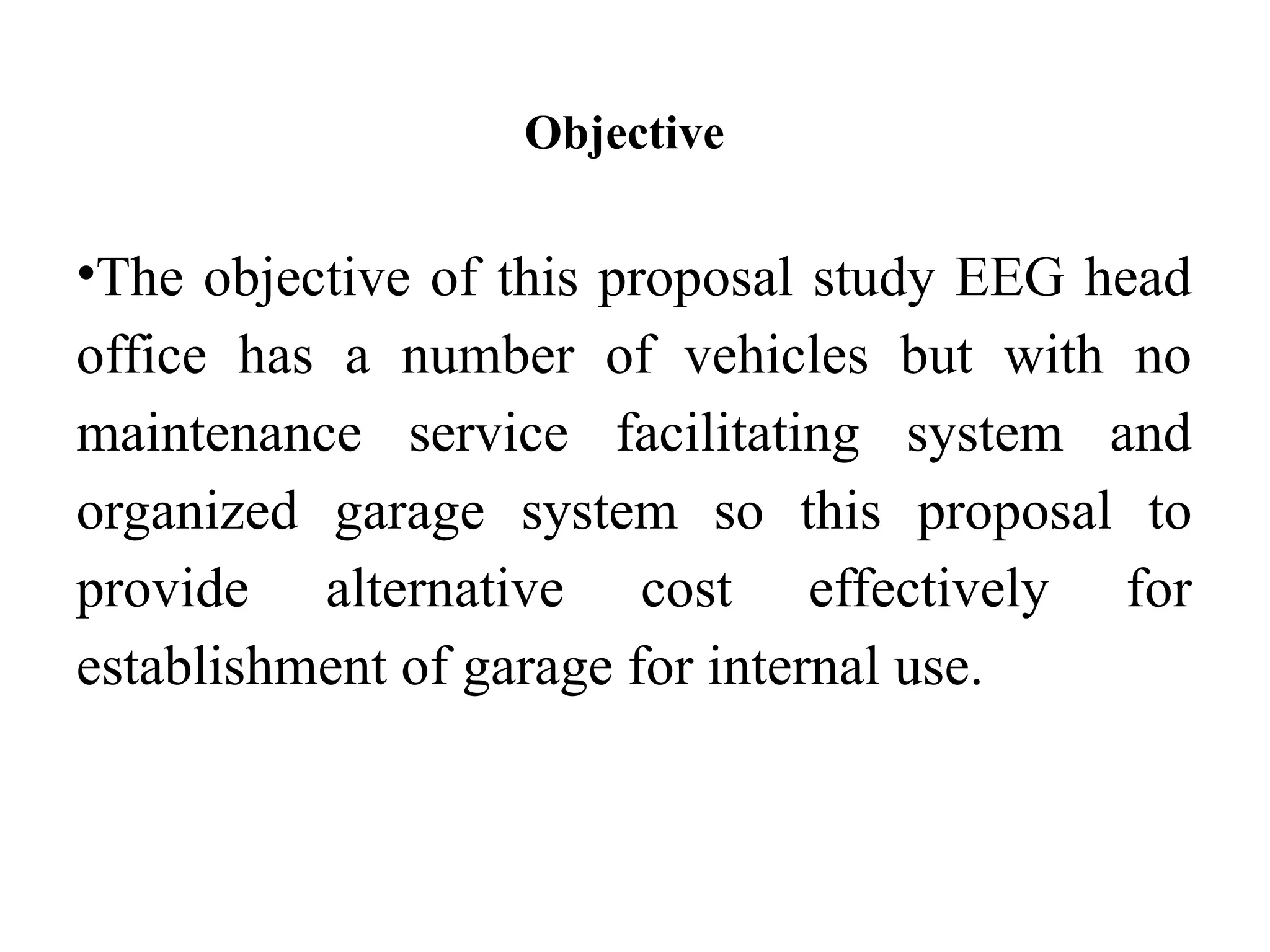 garage proposal document every car and .pptx