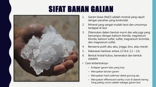 Garam batu | PPT