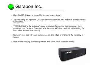 Garapon introduction | PPT