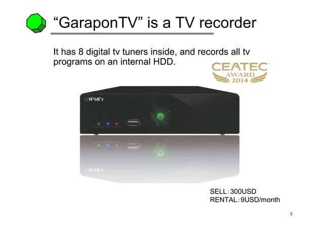 Garapon introduction | PDF | Home Entertainment Systems | Consumer ...