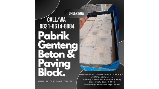 Garasi Lebih Cantik dengan Paving Block Terbaik | PPT