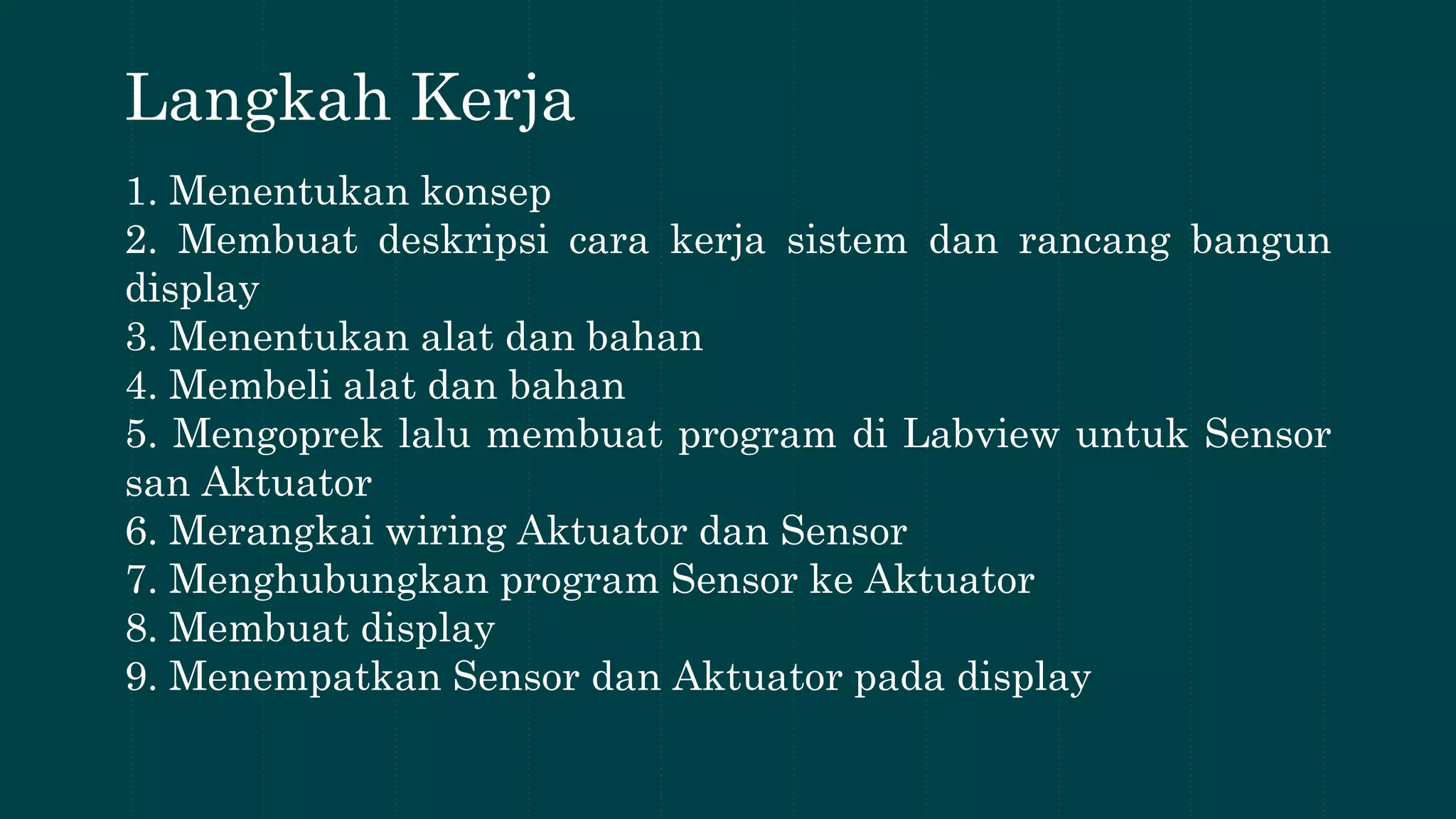 AUTOMATIC GARAGE WITH ARDUINO UNO R3 Interface labview (full version) | PPTX