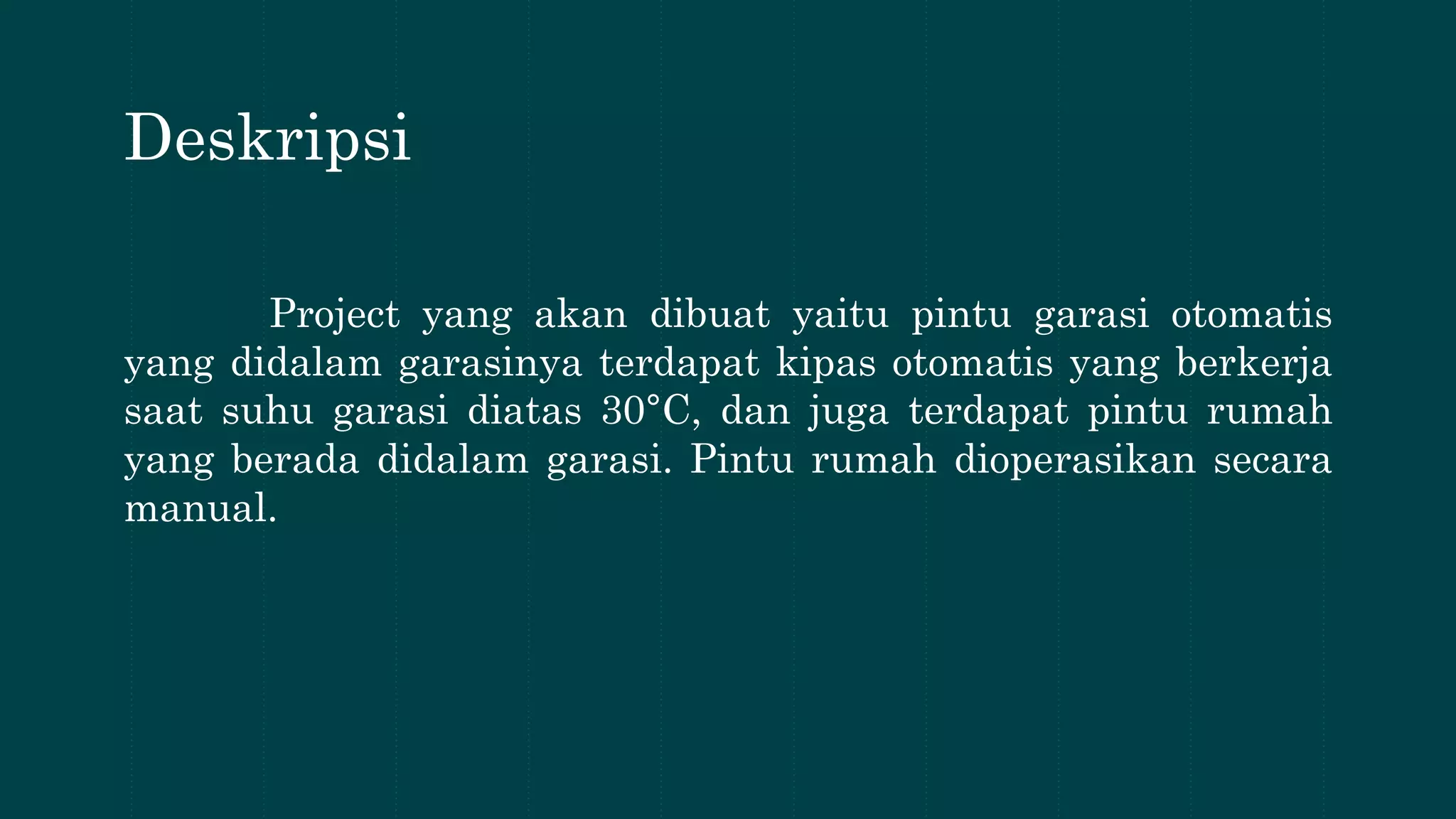 AUTOMATIC GARAGE WITH ARDUINO UNO R3 Interface labview (full version) | PPTX