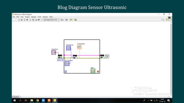 Garasi otomatis menggunakan arduino uno r3 dengan interface labview (full version) | PPTX