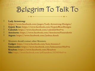 Garb 101: Basic Garb For All | PPT