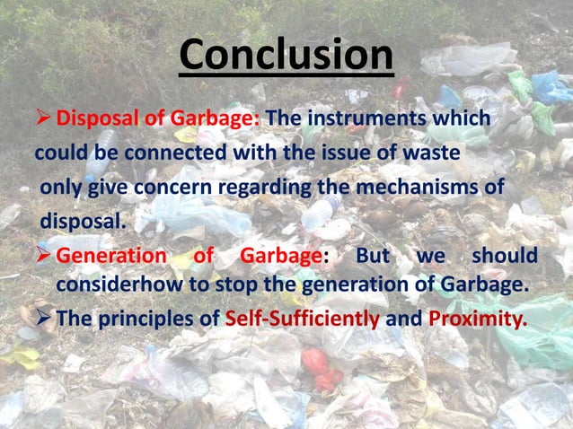 Garbage at Sri Lankan environamntal Experience | PPTX | Environmental ...