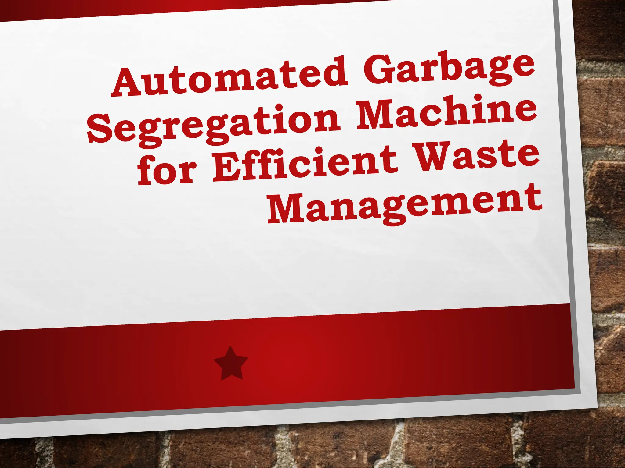 Garbage.pptx educational purposes o KYns..... | PPTX