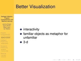 Garbage Collection, Program Comprehension and Machine Learning | PDF
