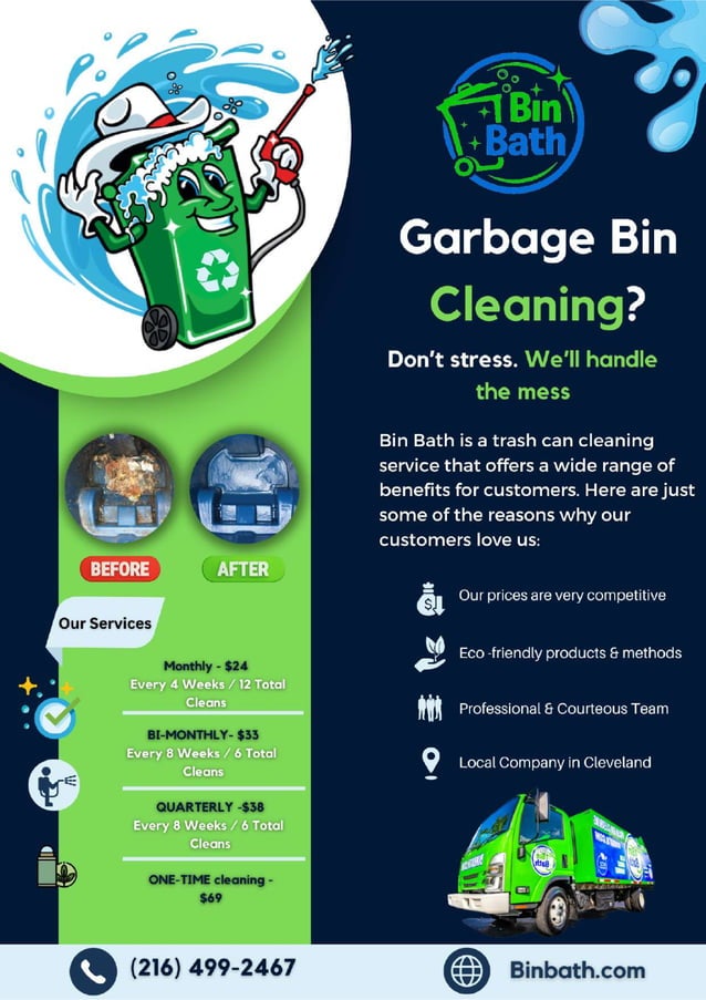 Garbage Can Cleaning Company- Bin Bath | PDF