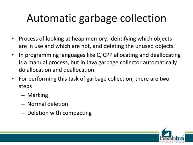 garbage collector | PPTX