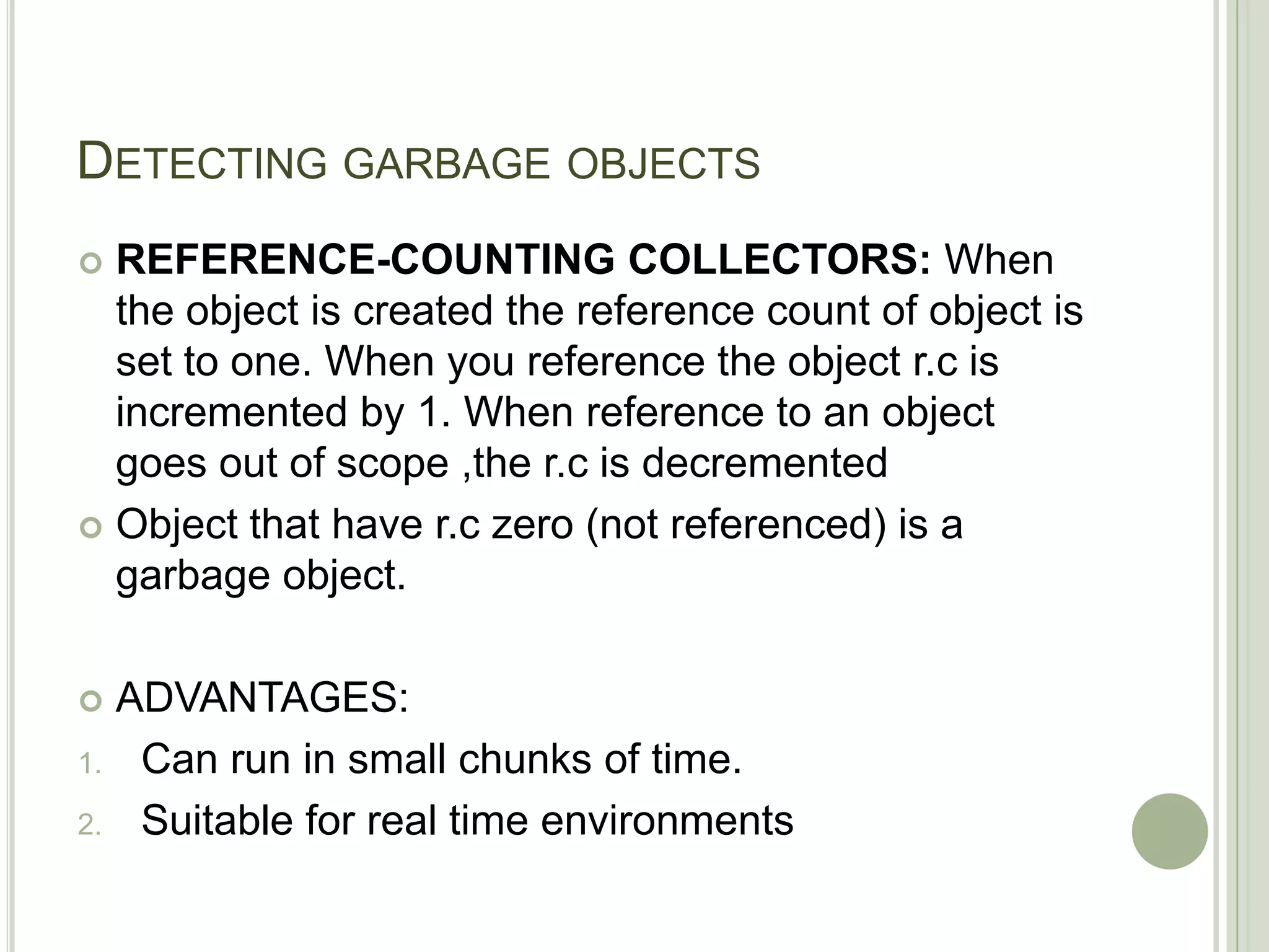 Garbage collection | PPTX