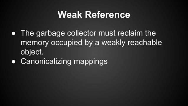 Garbage collection 介紹 | PPT